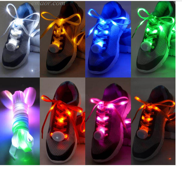 Light Up Laces LED Shoelaces Light Up Glow Nylon Strap 120cm Light Up ...